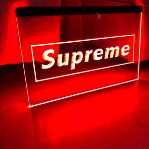 Other | Supreme Led Neon Light Sign 8x12 | Poshmark
